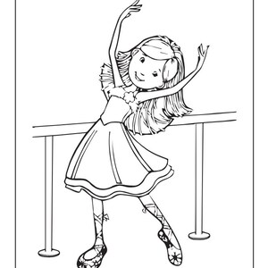 15 Dancing Coloring Pages! Printable Digital Download - Etsy