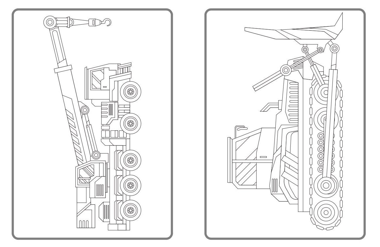 40 Construction Coloring Pages, Printable Color Pages for Children ...