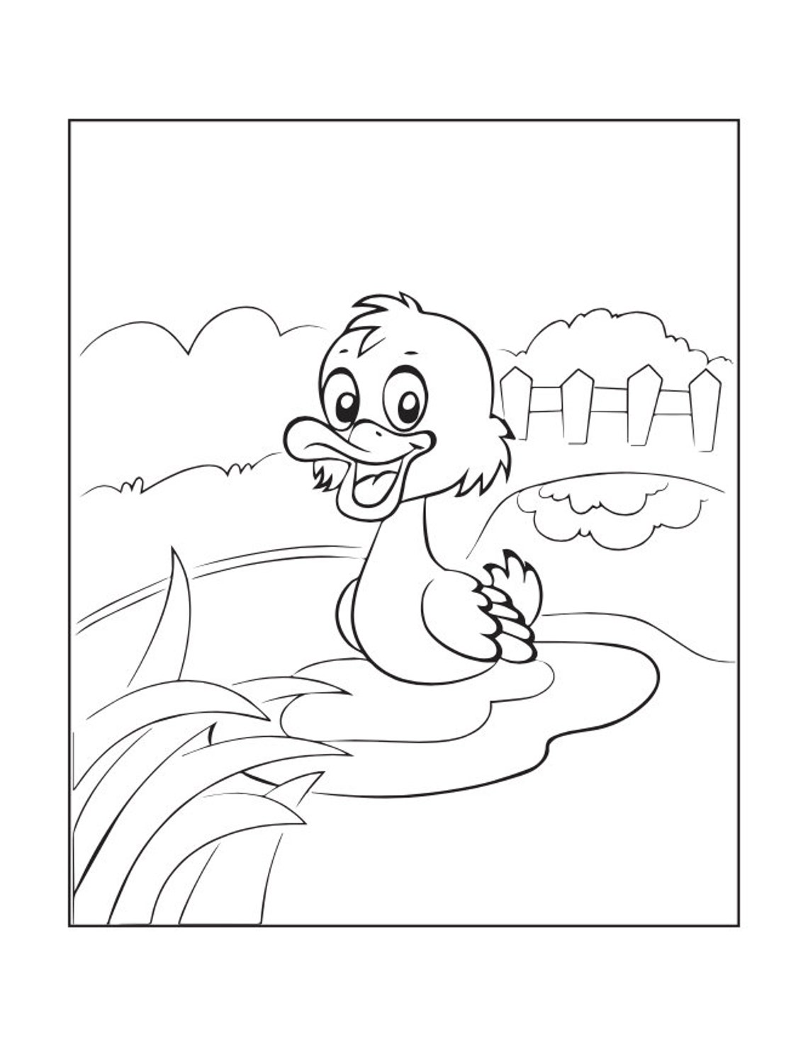 20 Duck Coloring Pages for Kids! Printable Digital Download - Etsy