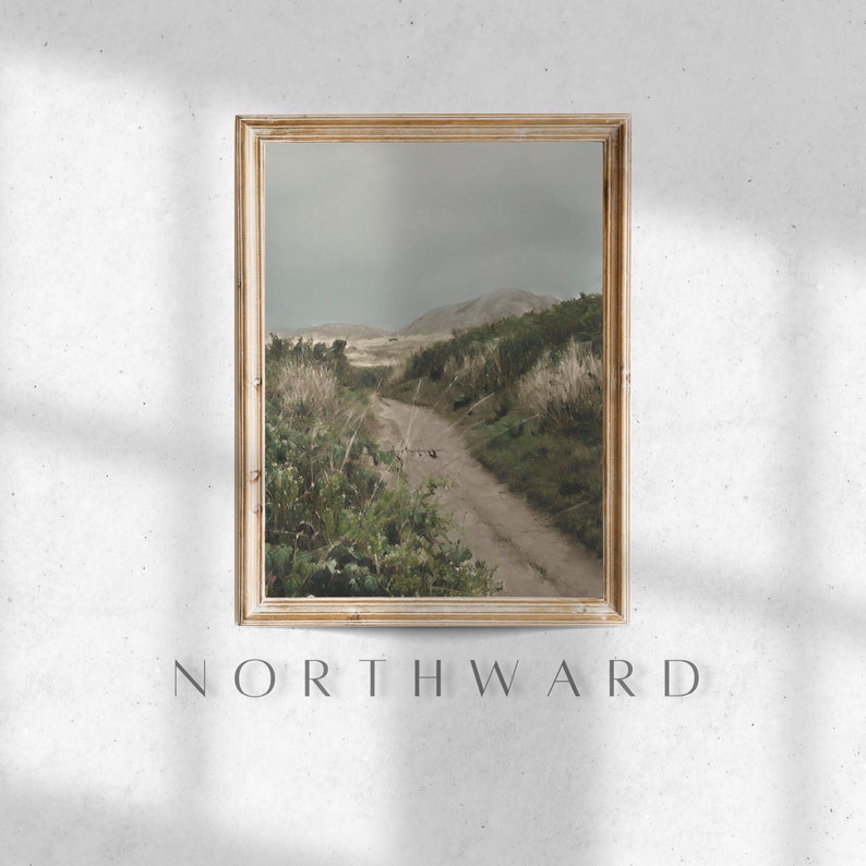 Beach Walk Print Landscape Print Instant Digital Download - Etsy