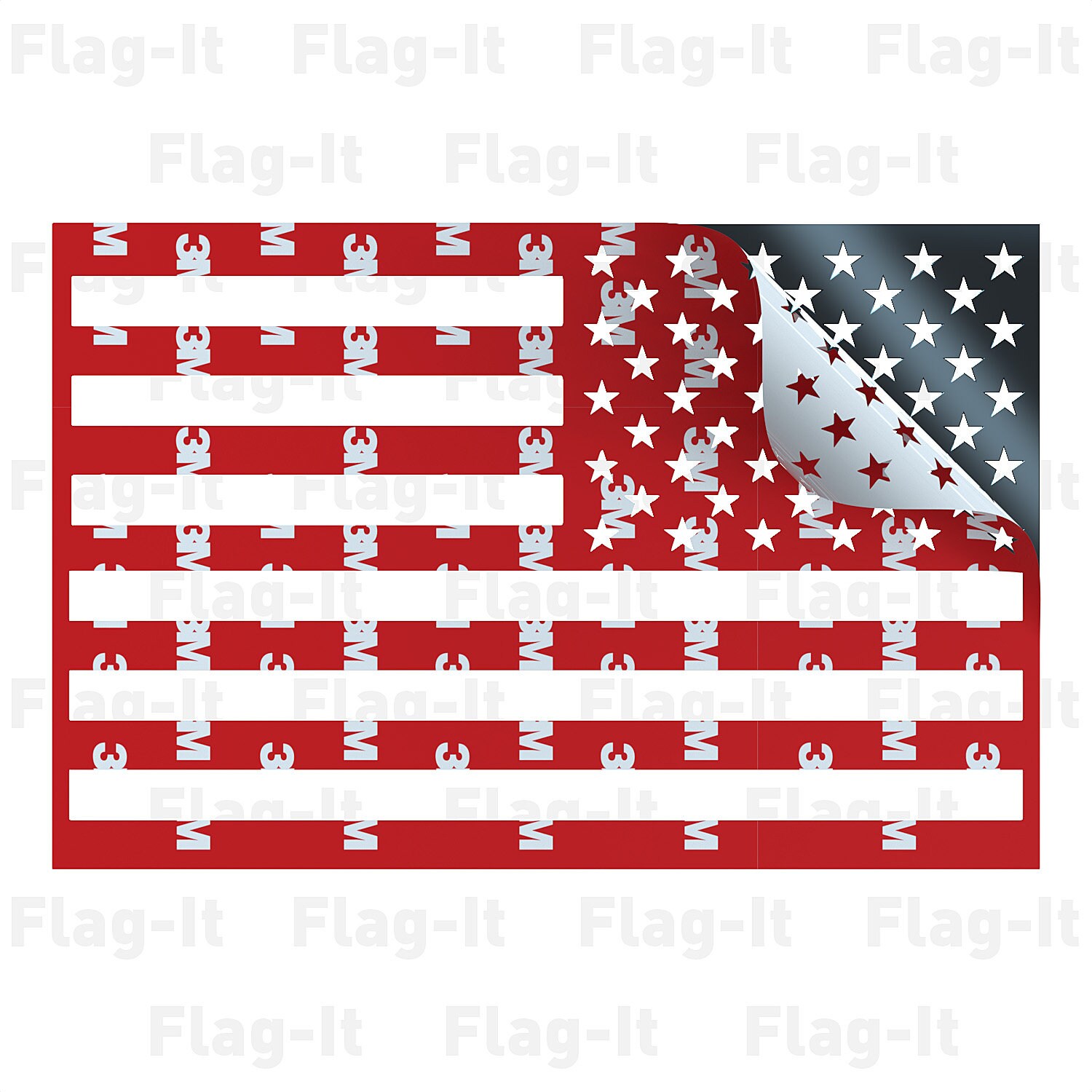Flag-it 3D Car Truck Decal Emblem Stainless Steel Black USA - Etsy