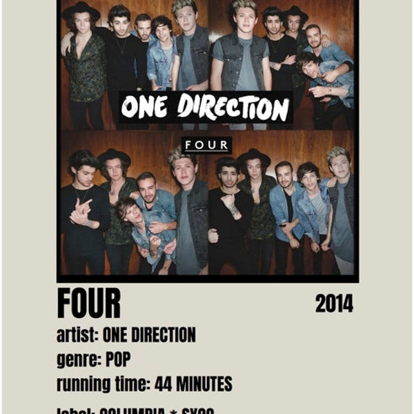 One Direction Room Decor - Etsy