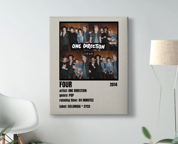One Direction Four Pop Art