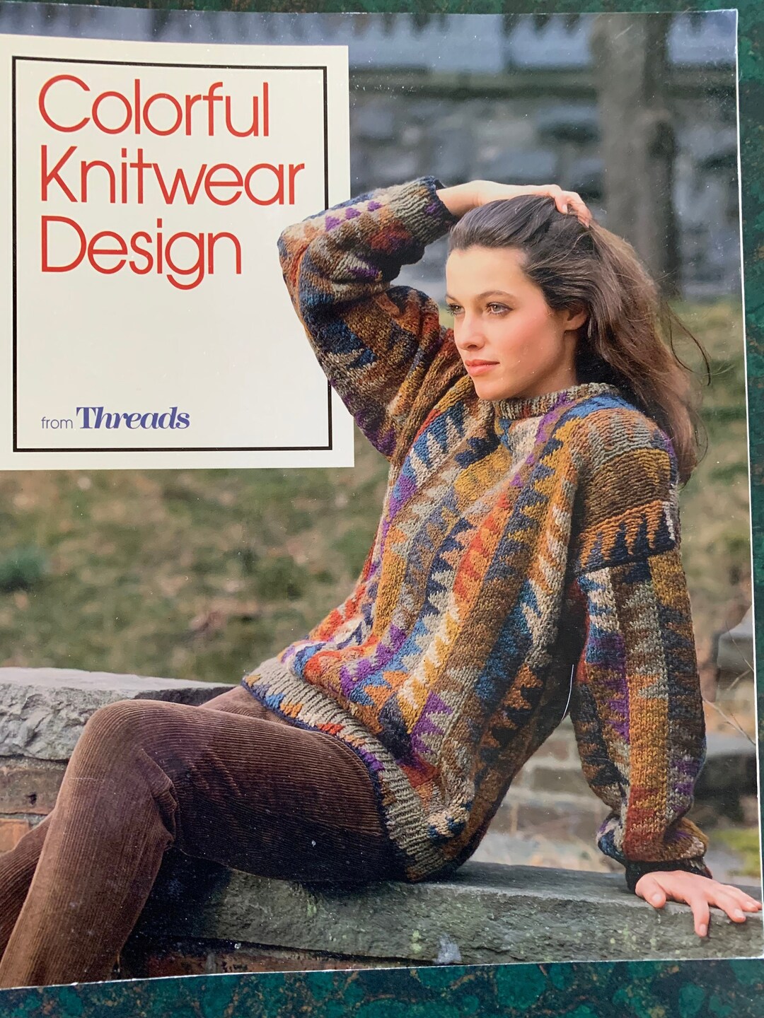 Colorful Knitwear Design From Threads - Etsy