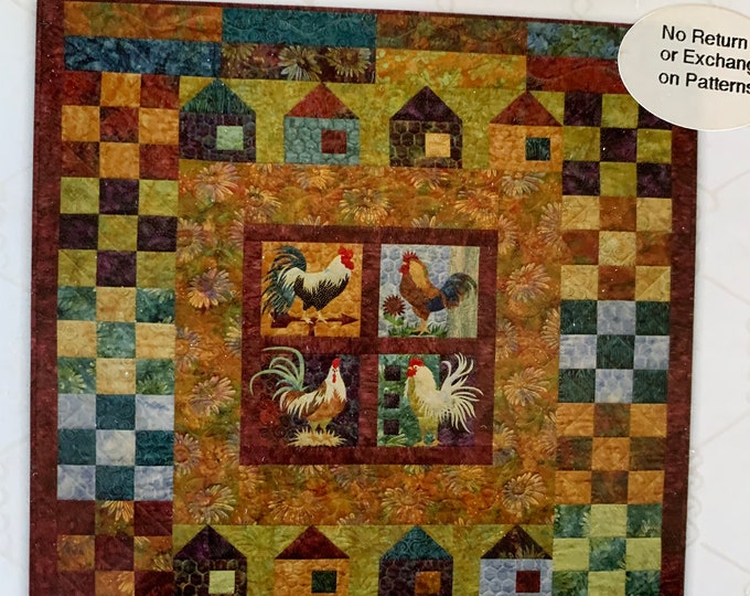 Mckenna Ryan All Cooped up Quilt Pattern Set of 10 - Etsy
