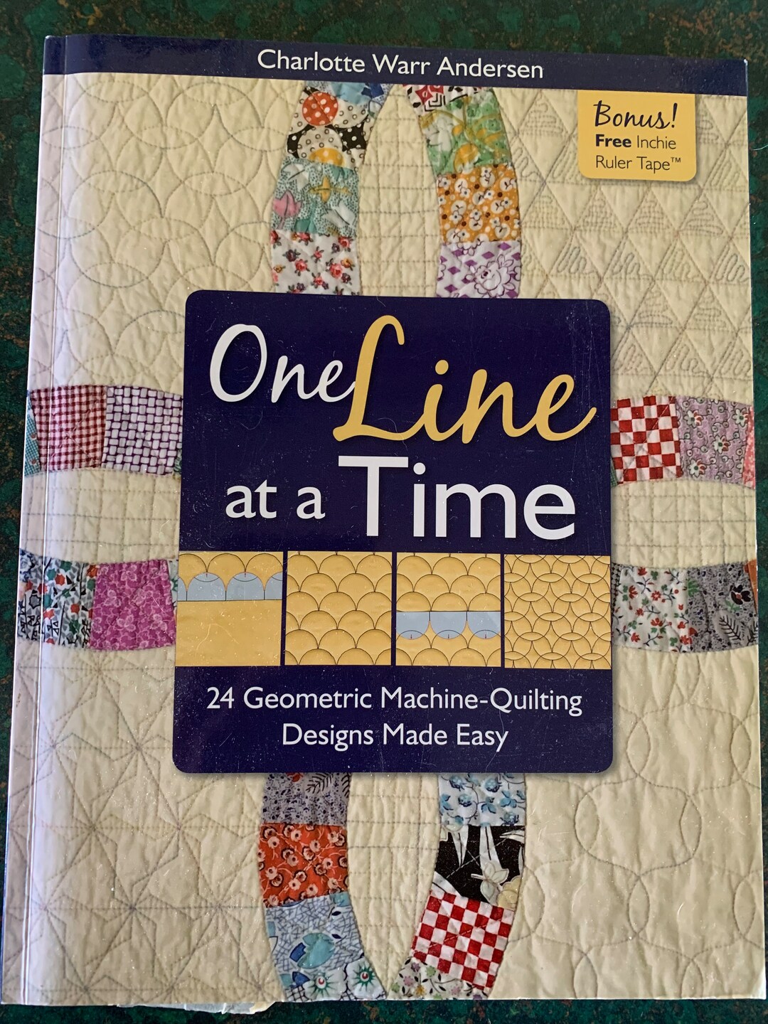 One Line at a Time: 24 Geometric Machine-quilting Designs Made Easy by ...