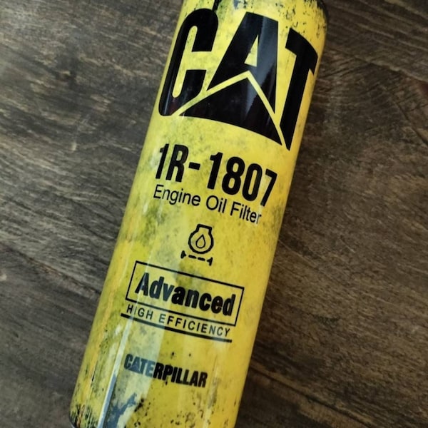 Cat Oil Filter Tumbler - Etsy