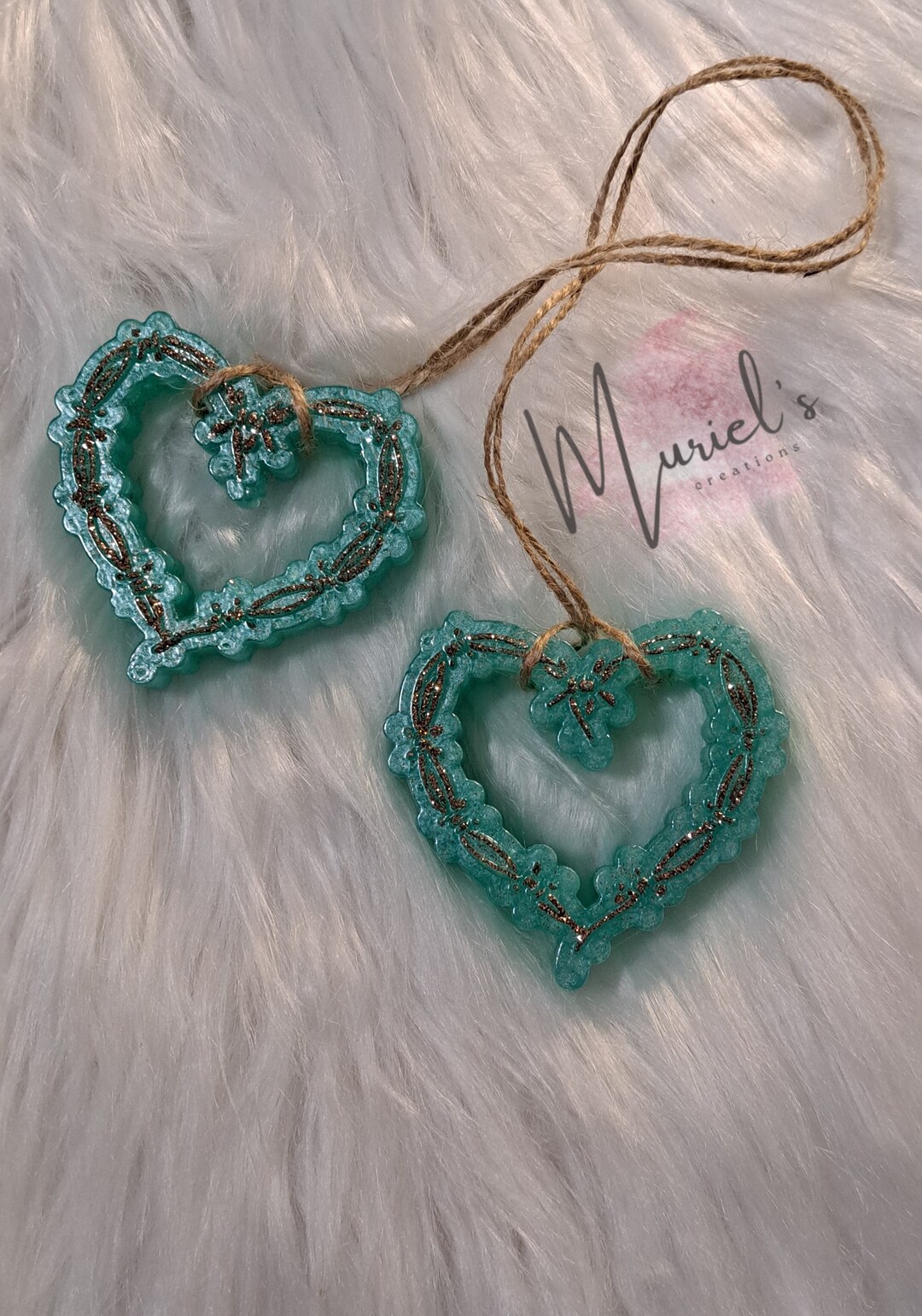 Barbed Wire Heart Freshies, Valentines Day, Hanging or Vent Clips - Etsy