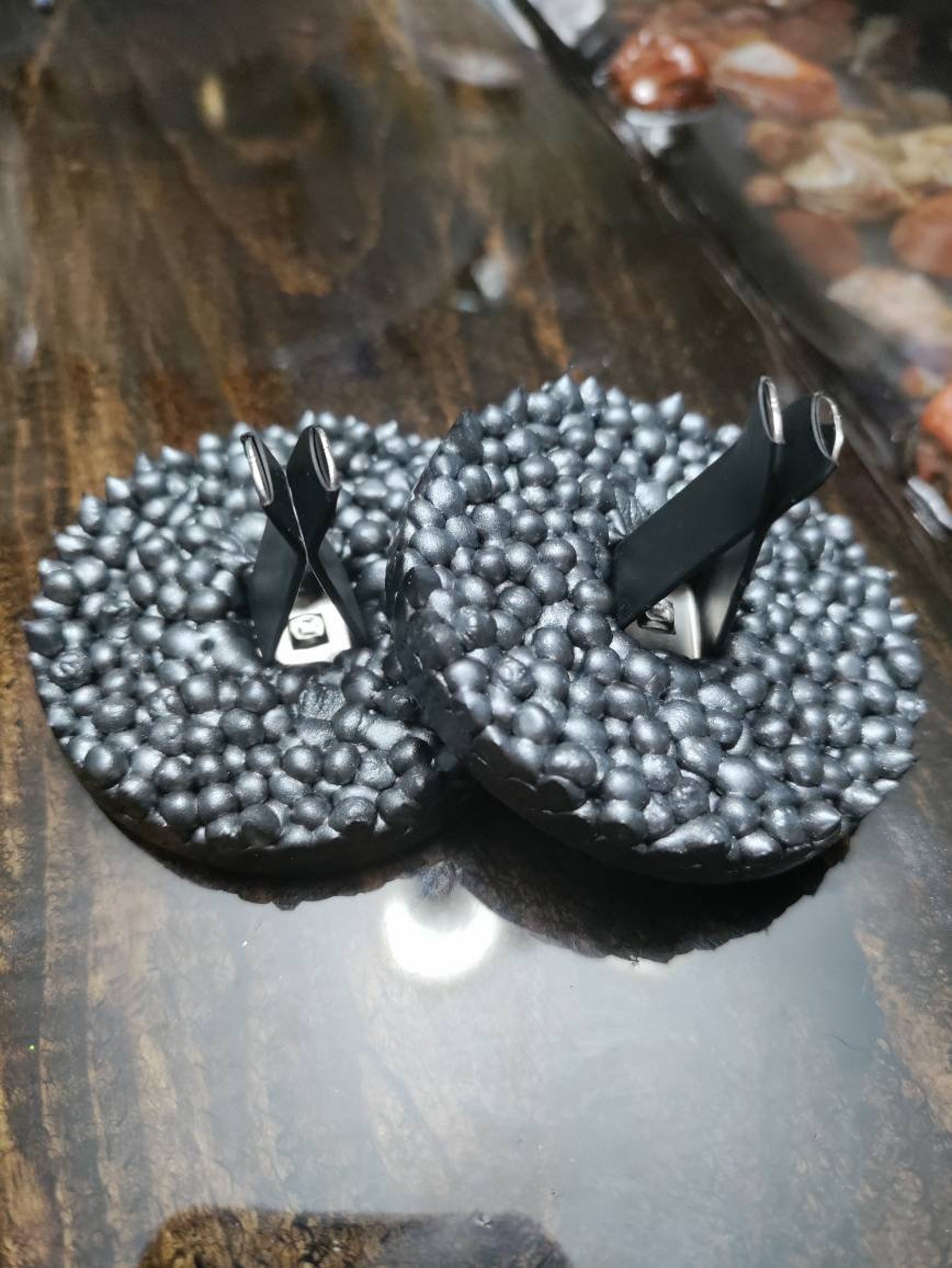 Geode Vent Clip Freshies 2 Round Freshies Crystals - Etsy