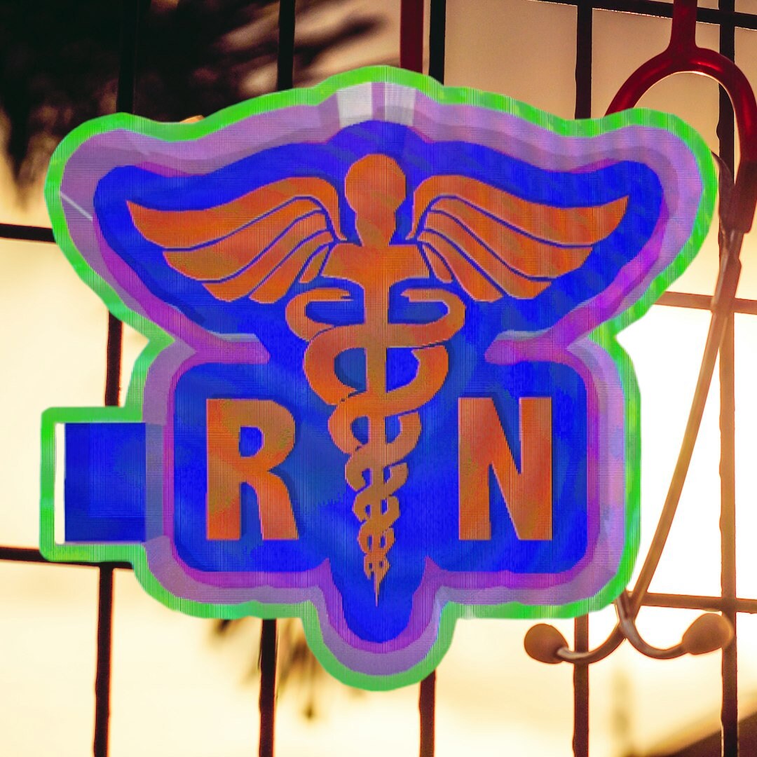 RN Medical Symbol Silicone Freshie Mold - Etsy