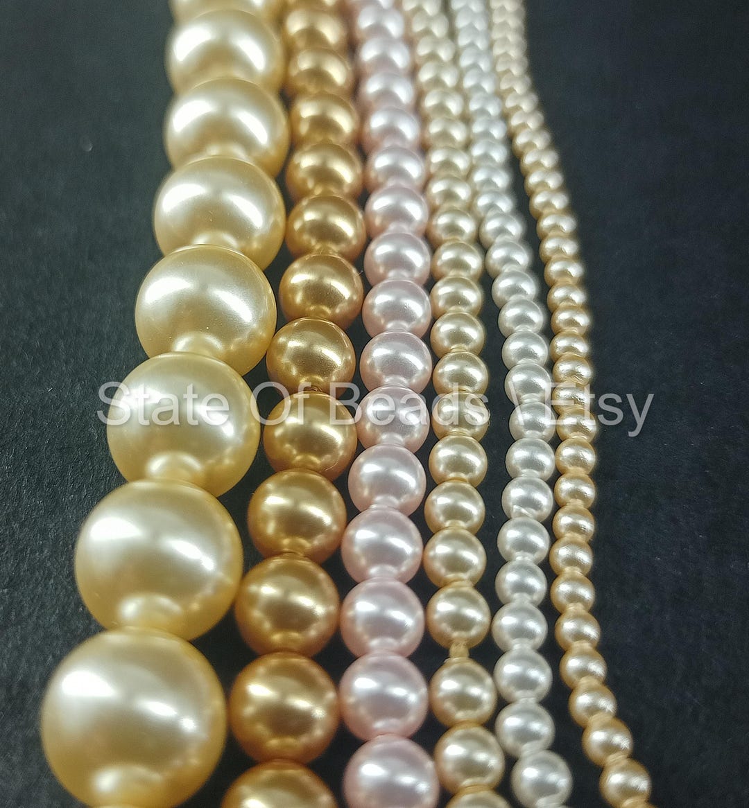 2/3/4/5/6/8mm Swarovski 5810 Round Crystal Pearls for Jewelry Making ...
