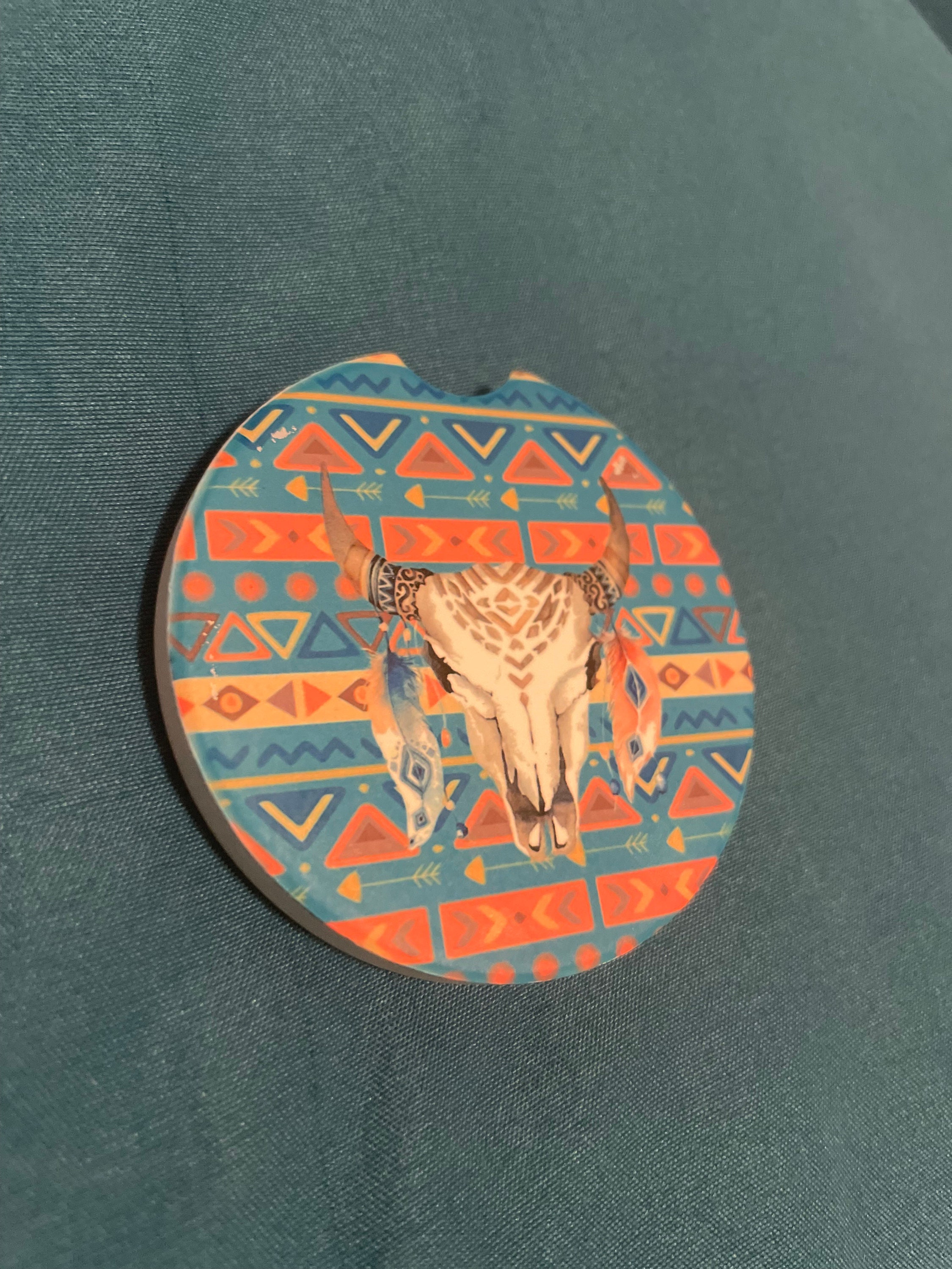 Ceramic Set of 2 Car Coasters Western Coasters Funny Saying | Etsy