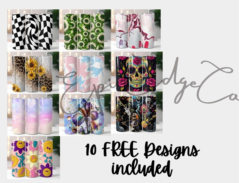 Best Friend 20oz Skinny Tumbler Wrap Sublimation DIGITAL Instant ...