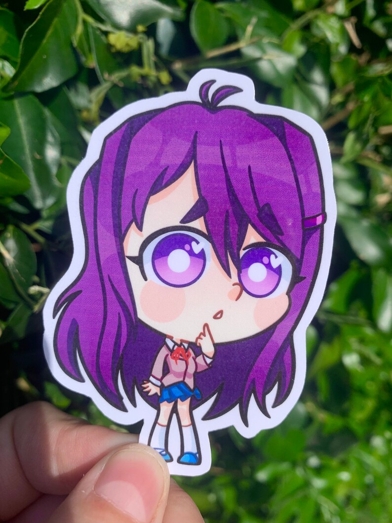 Doki Doki Literature Club Glossy Stickers - Etsy