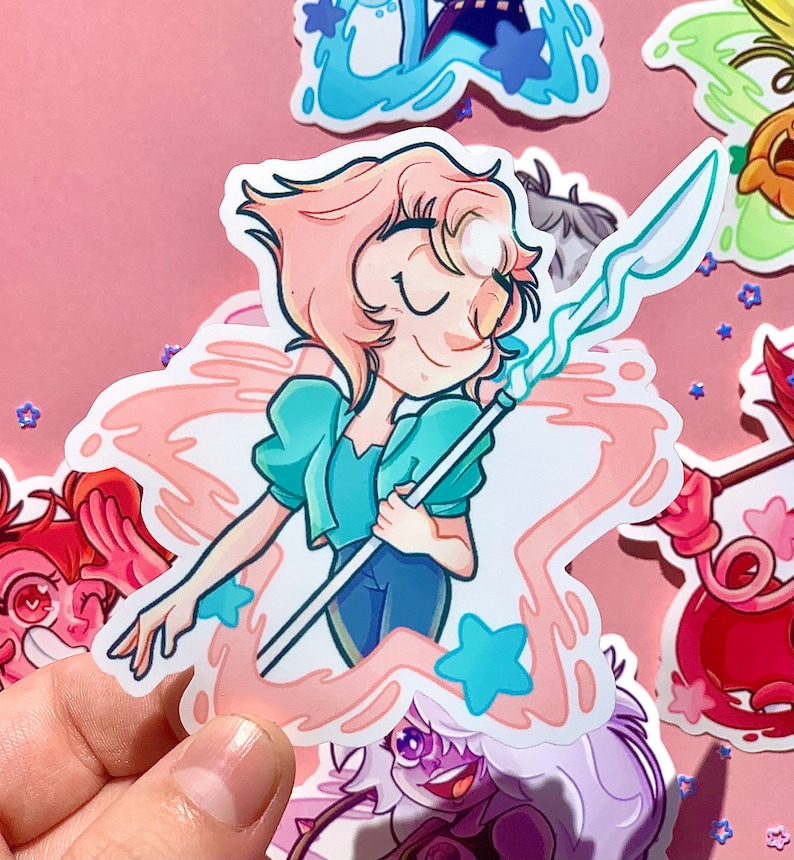 Steven Universe Glossy Stickers - Etsy
