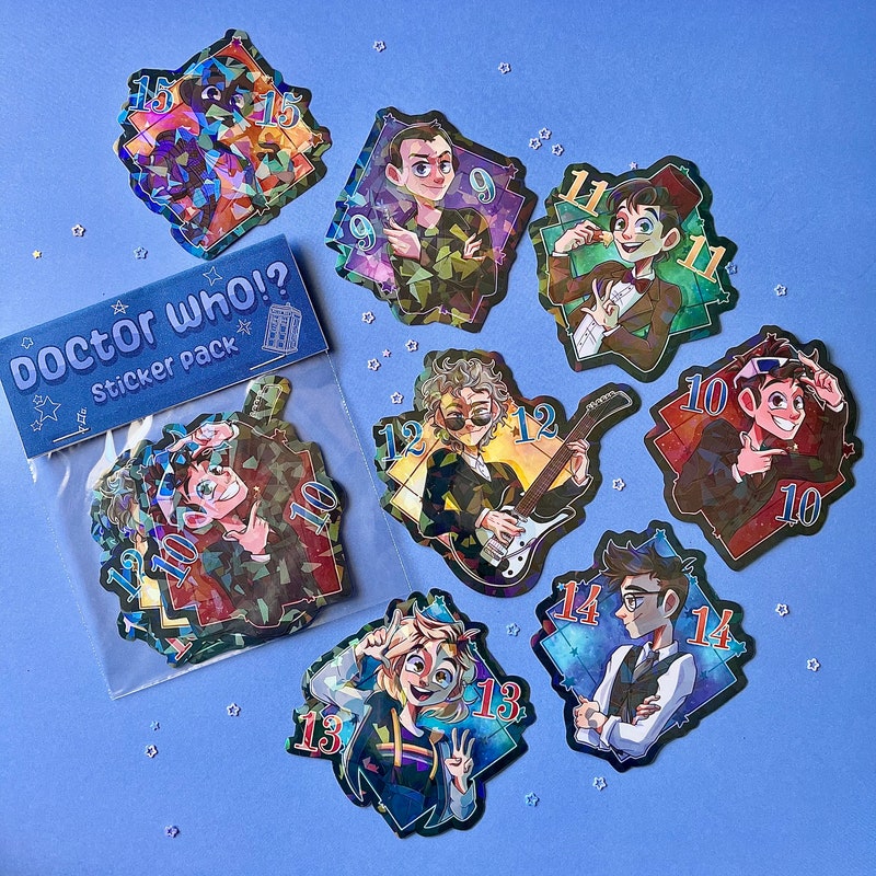 Doctor Who Sticker - Etsy