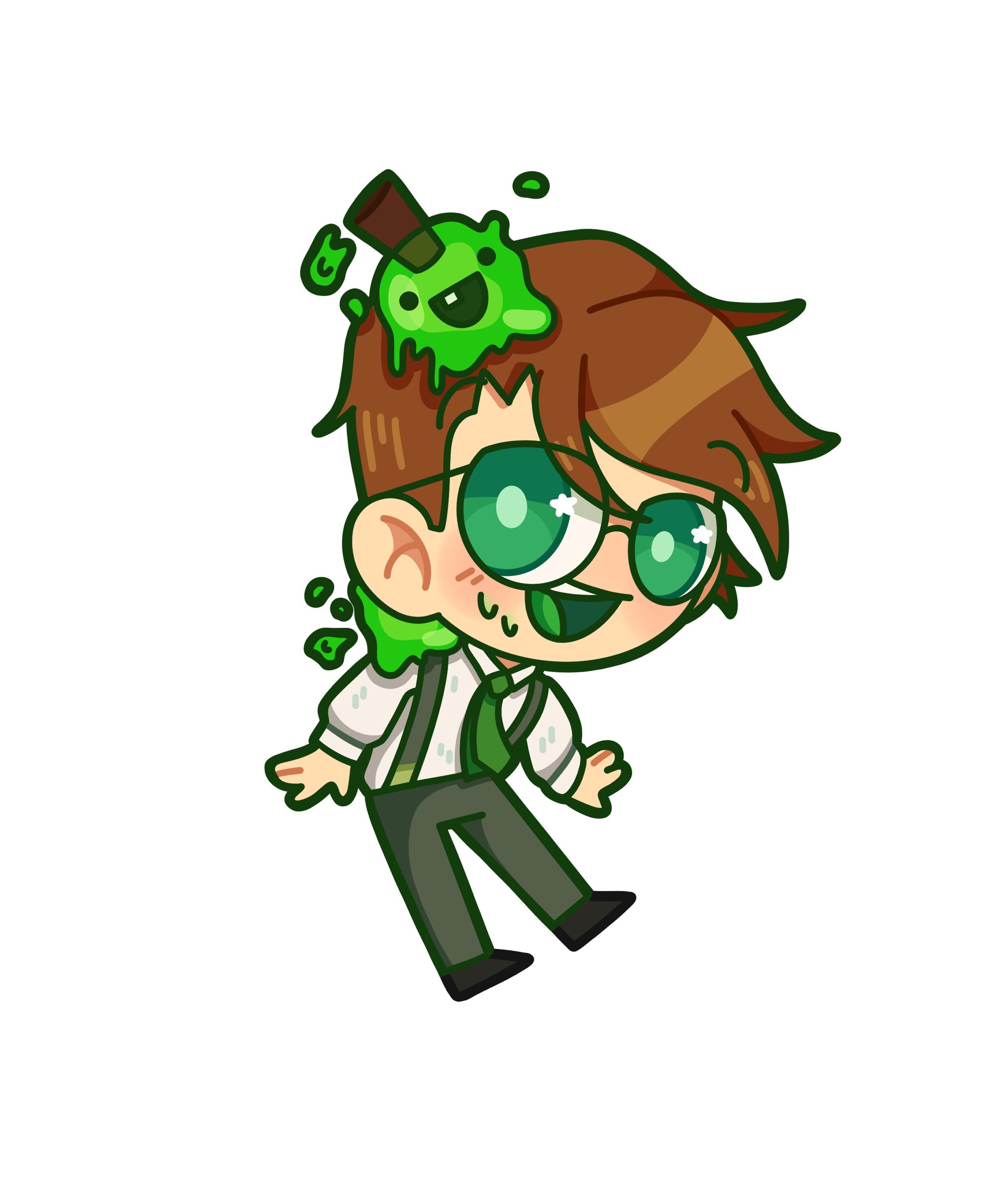 Slimecicle Glossy Sticker | Etsy