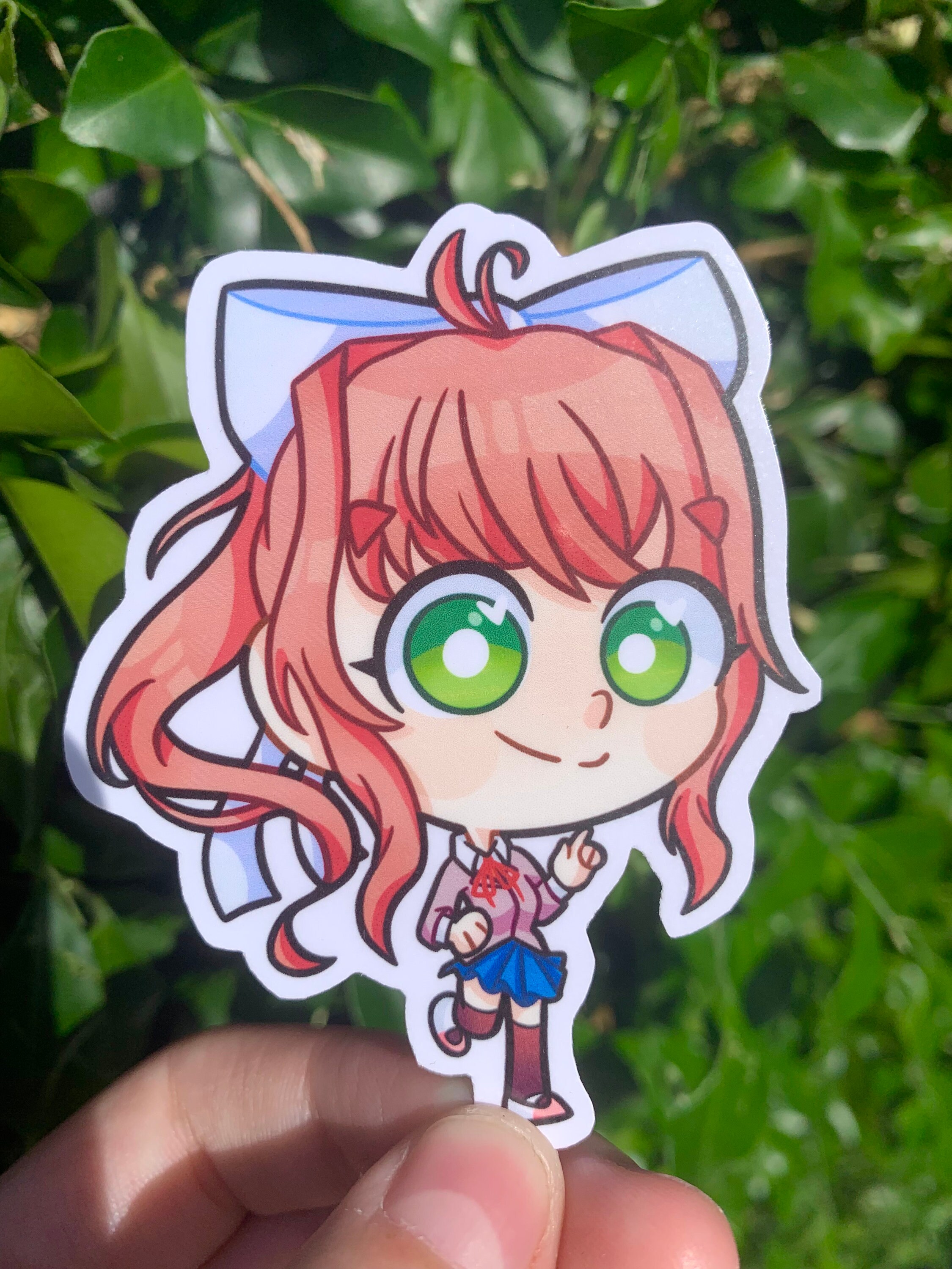 Doki Doki Literature Club Glossy Stickers - Etsy