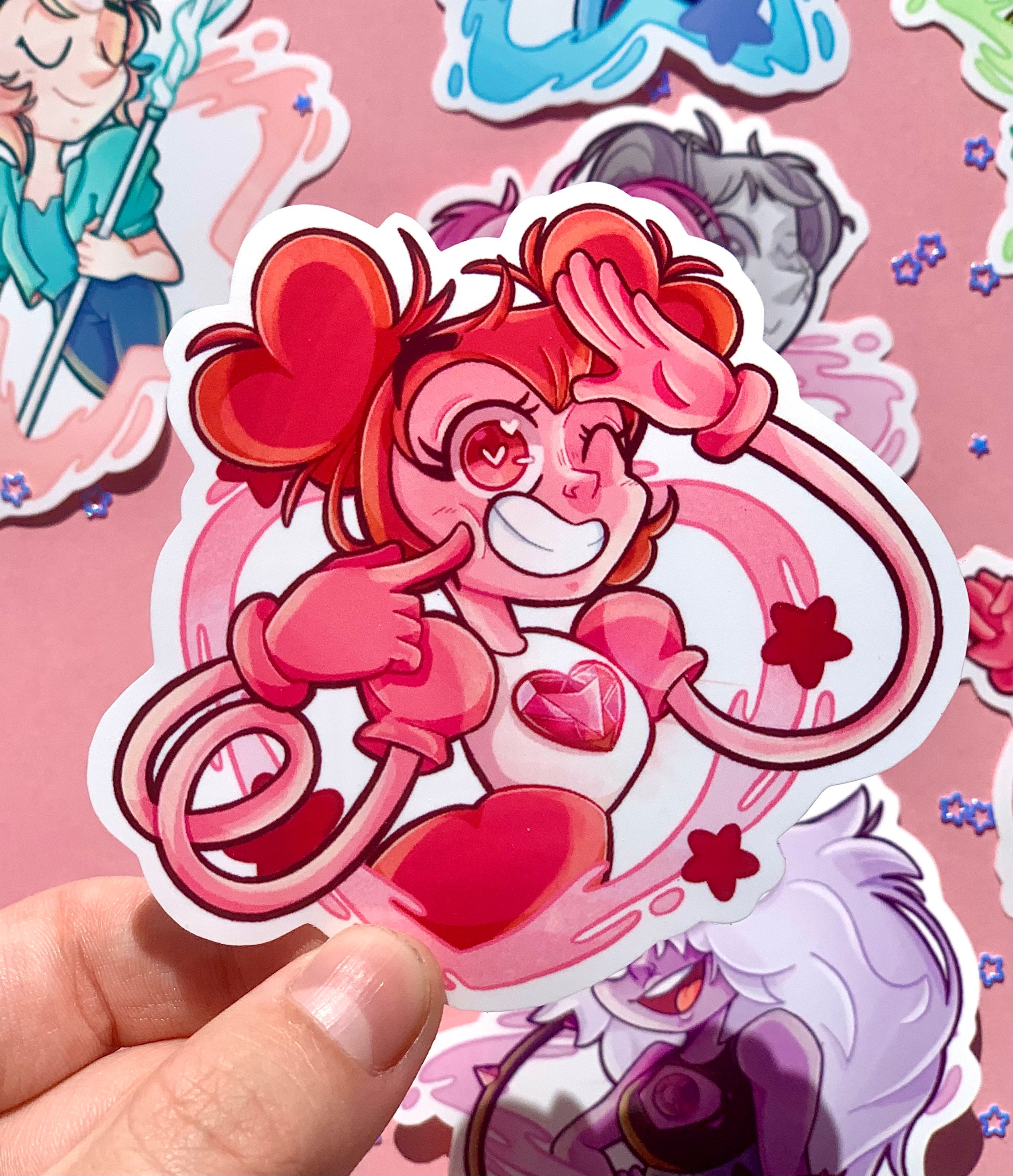 Steven Universe Glossy Stickers - Etsy