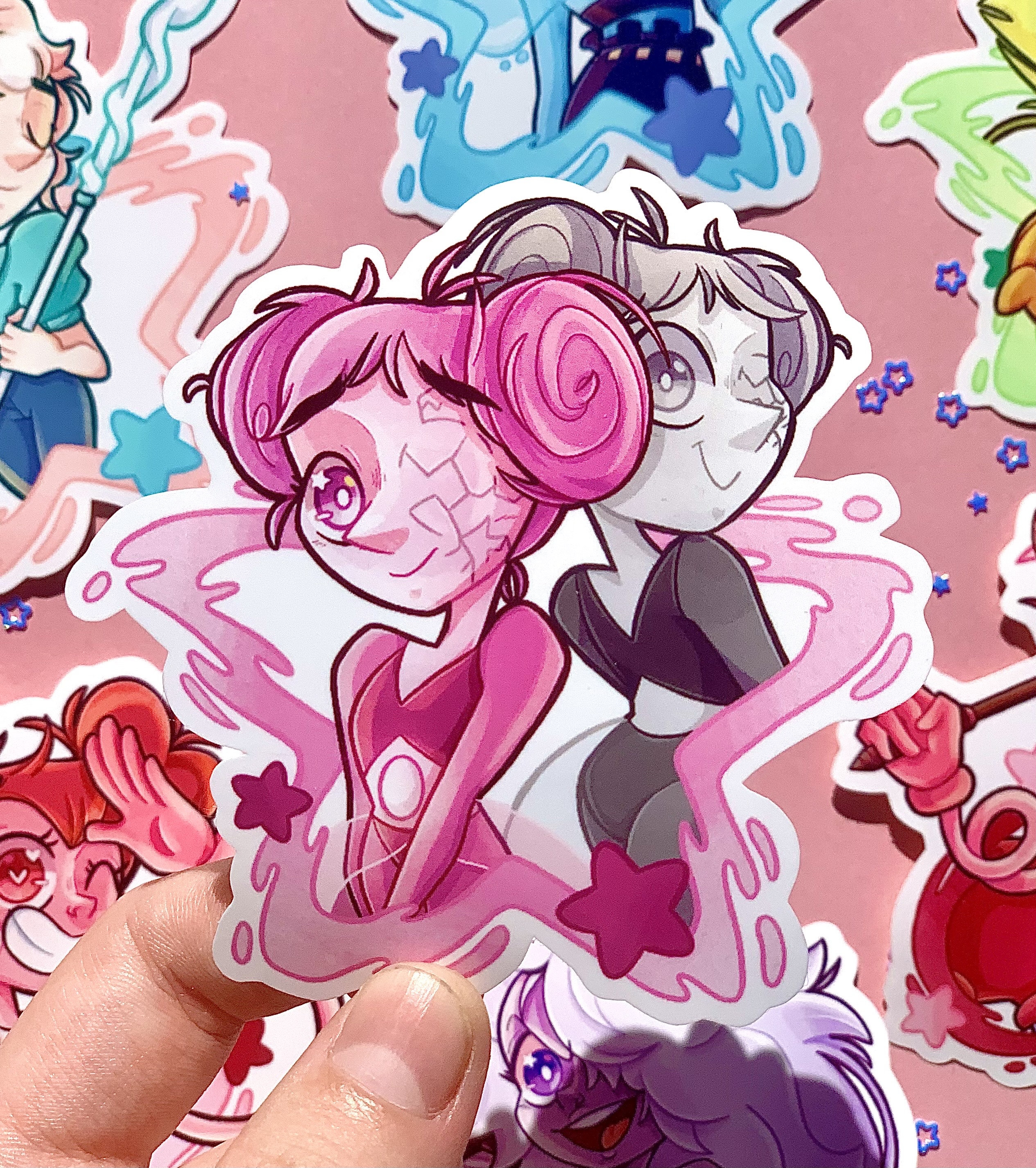 Steven Universe Glossy Stickers - Etsy