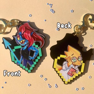Undertale Wooden Keychains - Etsy