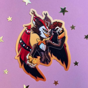 Hazbin Hotel Stickers (PACK 2) - Etsy