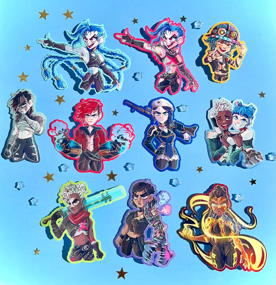 Arcane Stickers - Etsy