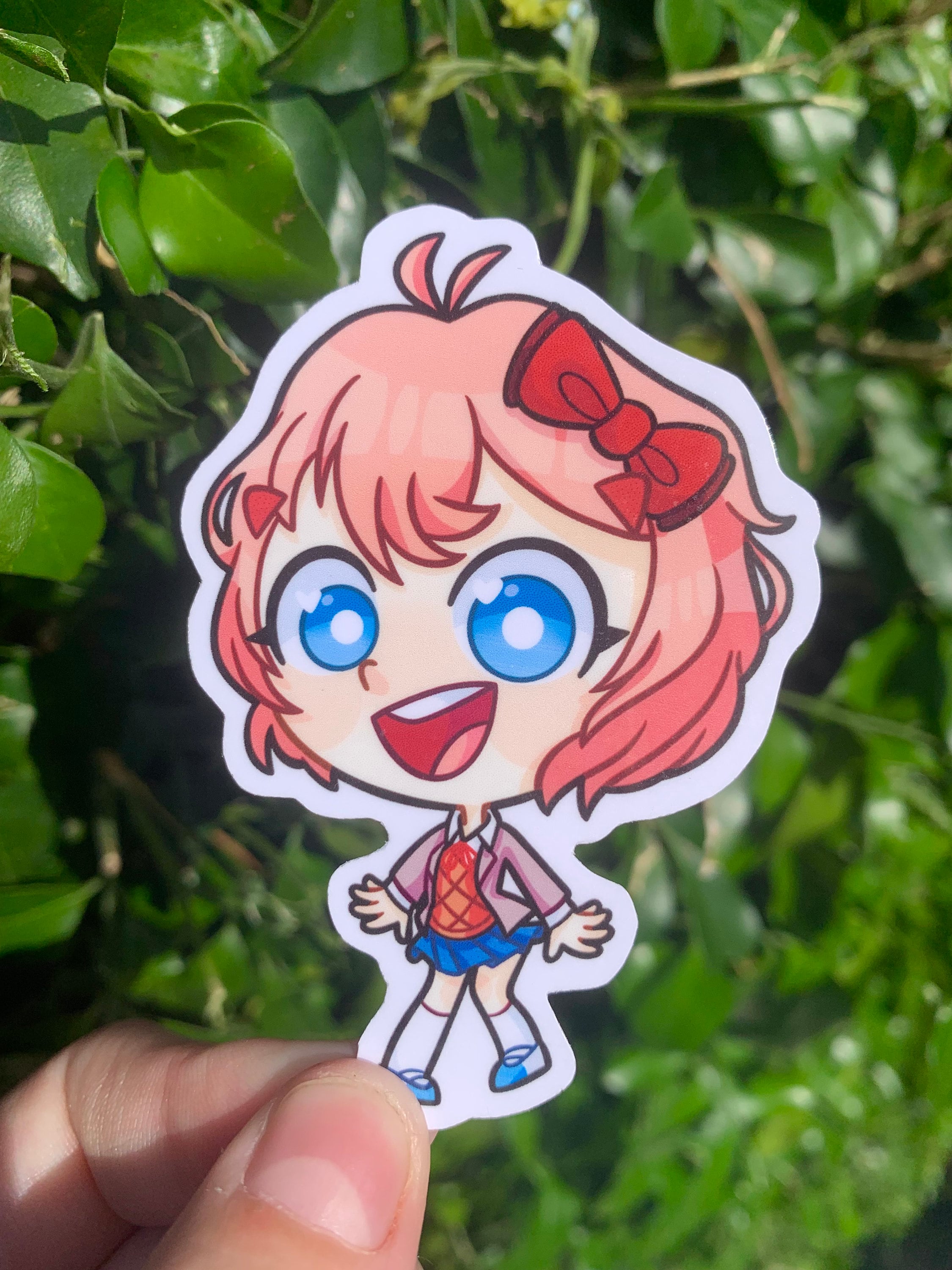 Doki Doki Literature Club Glossy Stickers - Etsy