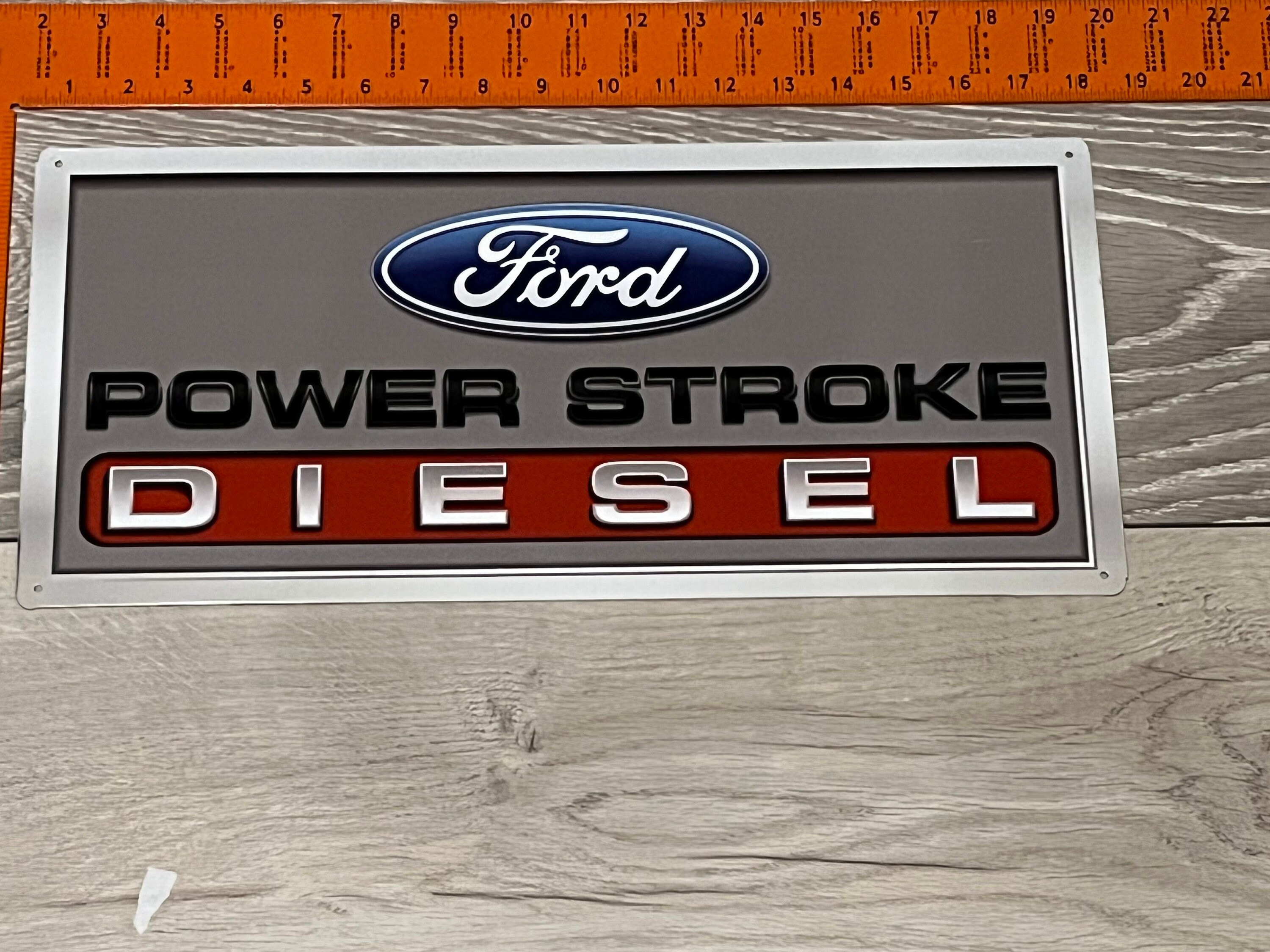 7x17 Ford Powerstroke Diesel Sign - Etsy