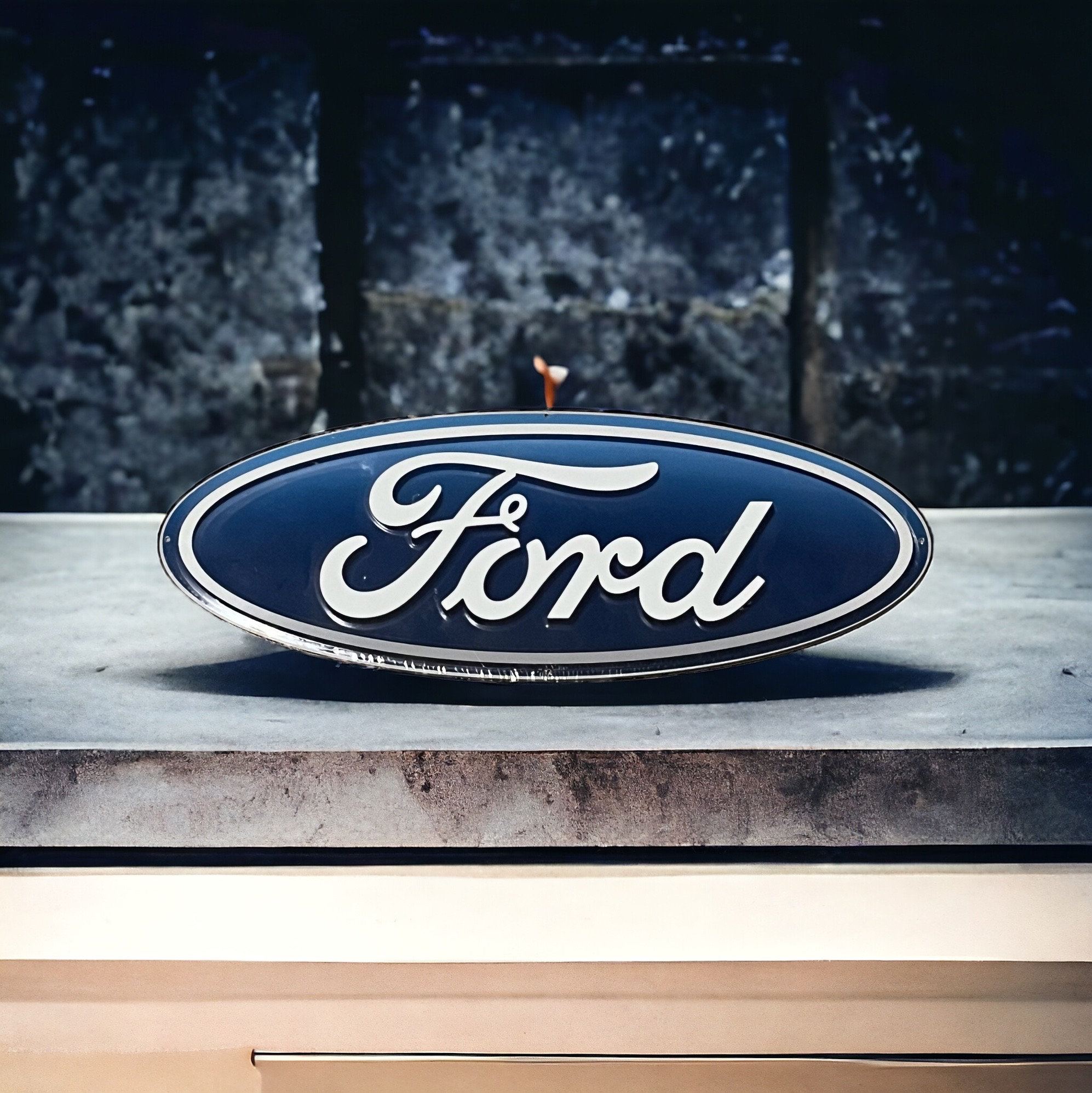 20x6 Ford Emblem Sign - Etsy