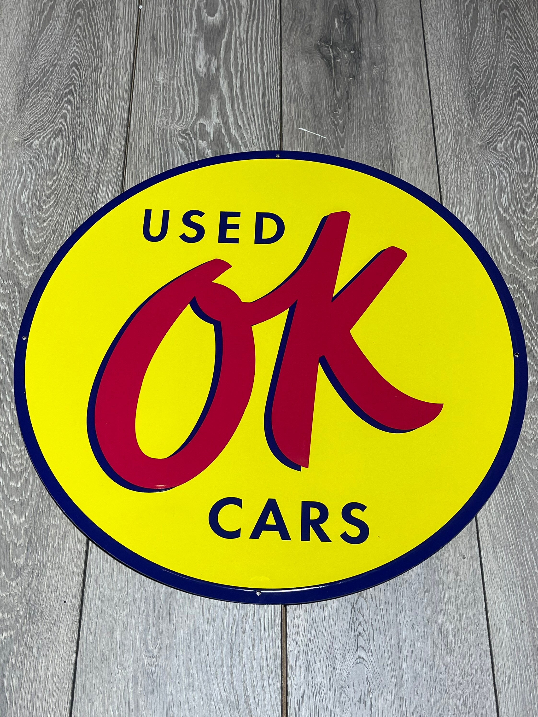 Ok Used Cars 24 in Sign - Etsy