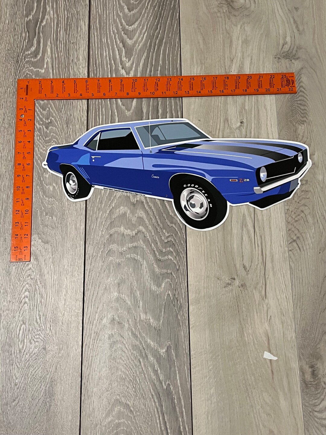 8x22 1969 Chevy Camaro Sign - Etsy