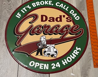 Grease Monkey Garage Blonde Pinup Girl Garage Sign - Etsy