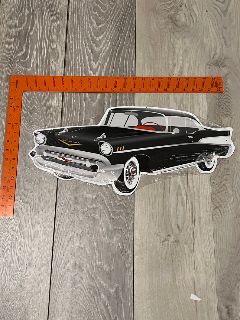 8x22 1957 Chevy Sign - Etsy