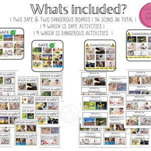 Safe Vs Dangerous | Safety Awareness | ABA | RBT | Special Ed ...