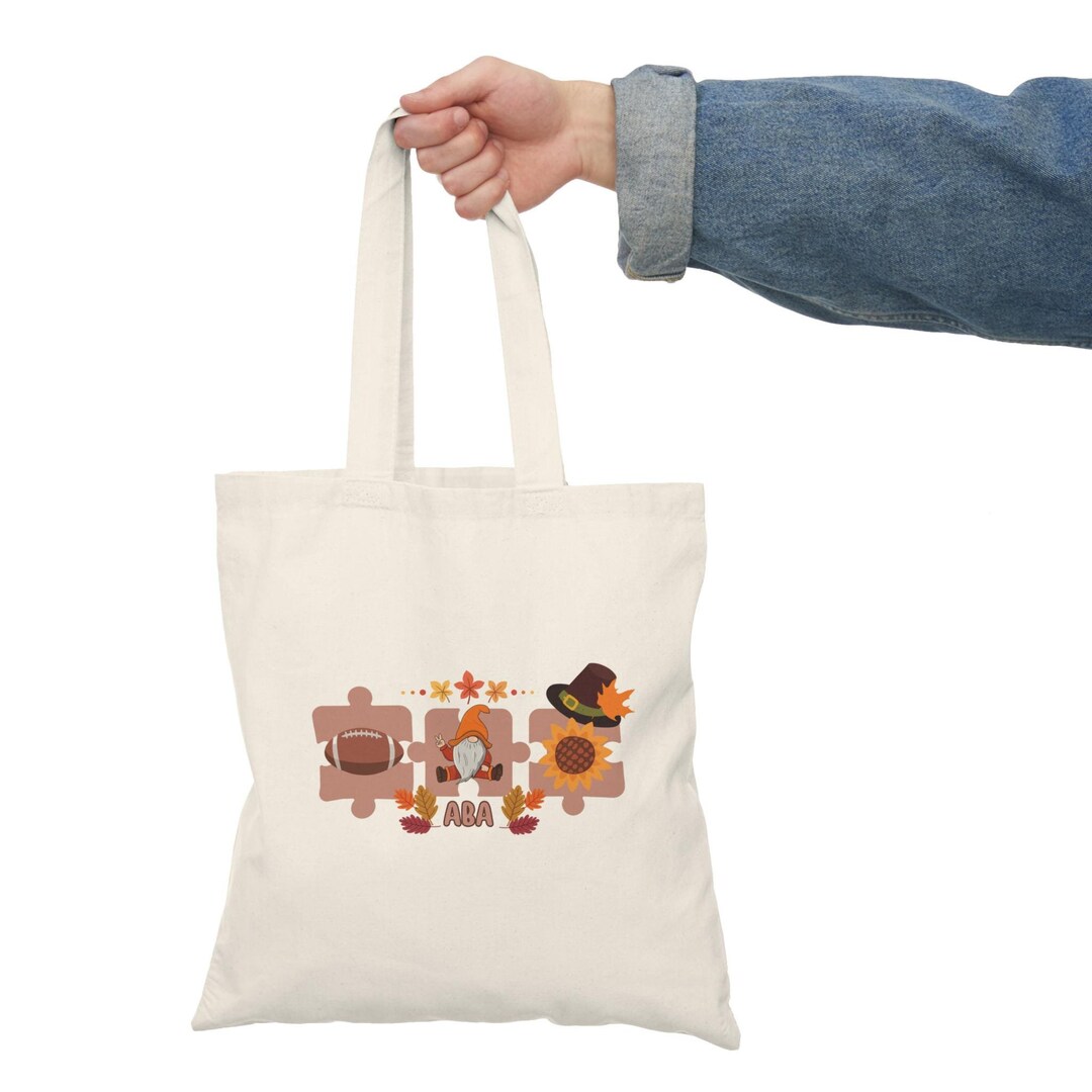 Tote Bag | Therapist Appreciation Gift | Natural Canvas Handbag for RBT ...