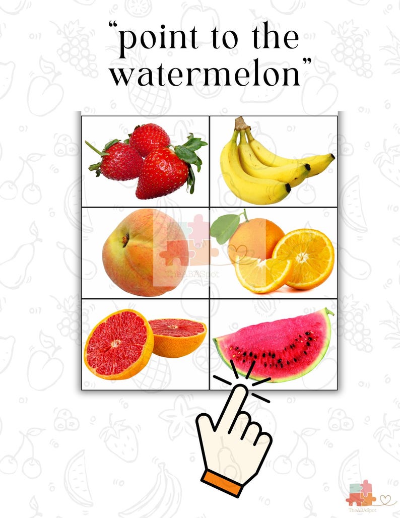 Food Flash Cards | VB-MAPP Assessment Tool | ABA Materials | Learning ...