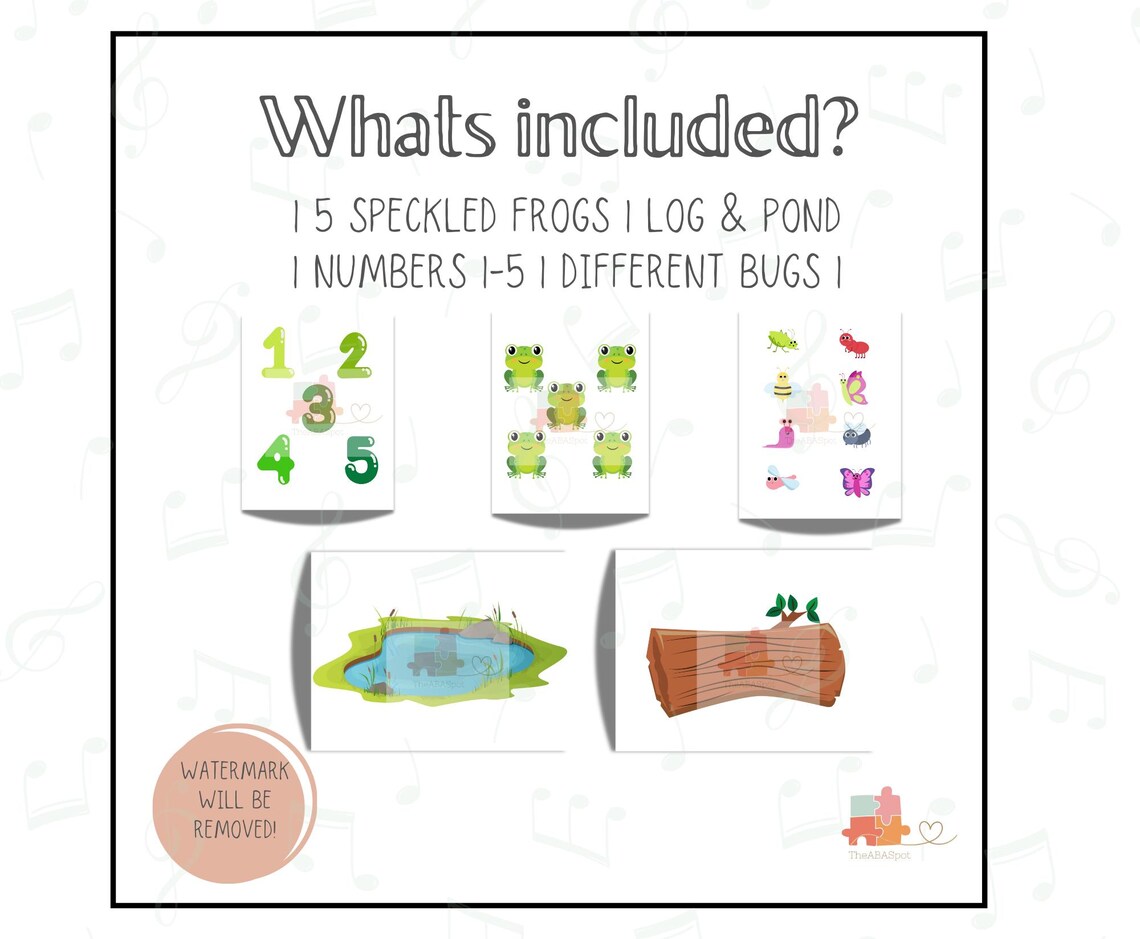 5 Little Speckled Frogs | Nursery Rhyme | Interactive Songs for Kids ...