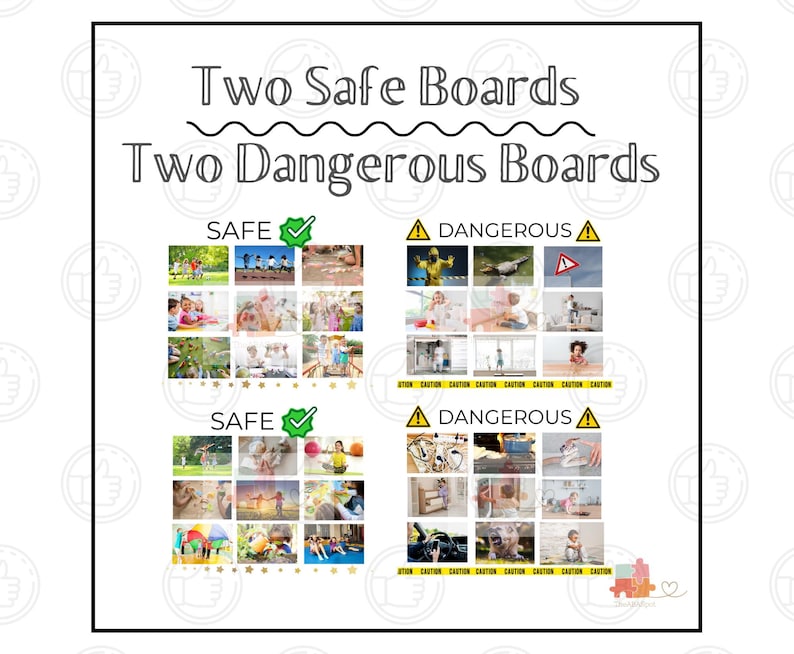 Safe Vs Dangerous | Safety Awareness | ABA | RBT | Special Ed ...