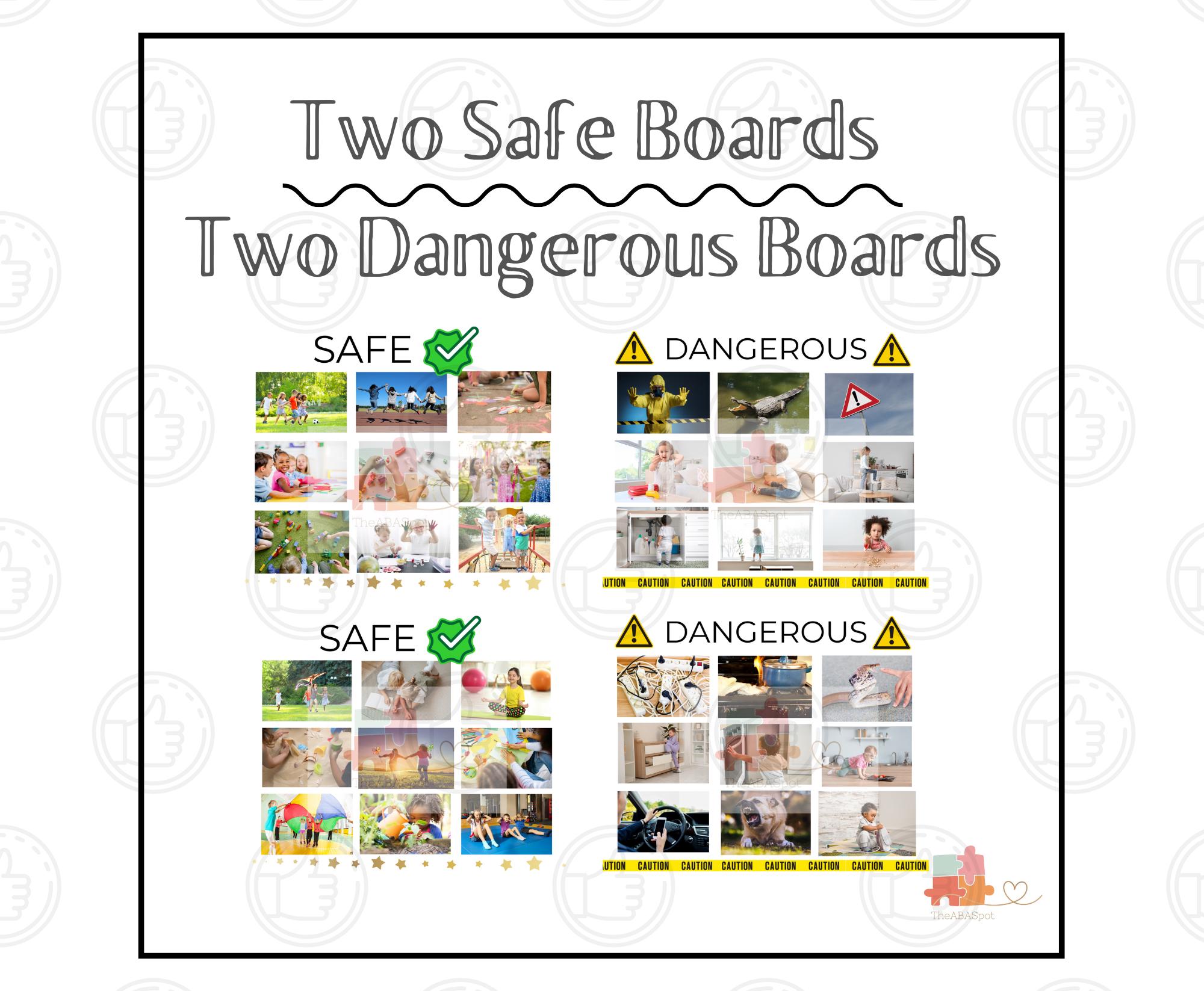 Safe Vs Dangerous | Safety Awareness | ABA | RBT | Special Ed ...