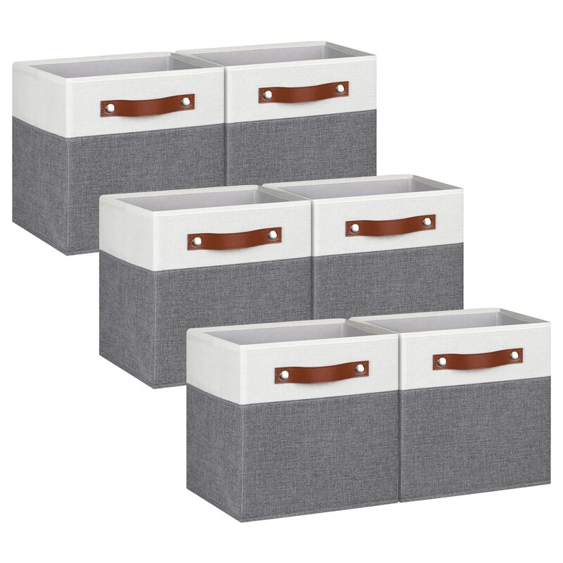 Leather Storage Bins - Etsy