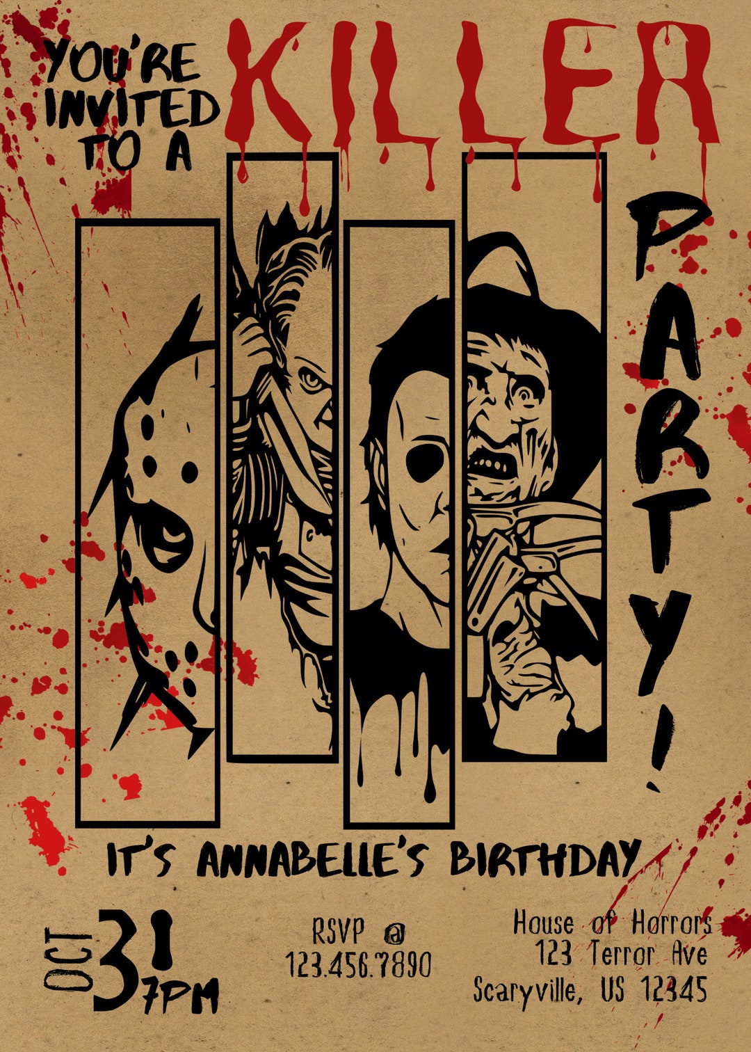 Killer Party - Etsy