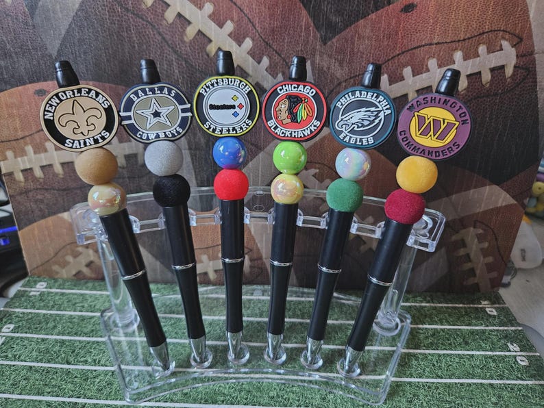 Sports Pens & Keychains, Football and Baseball Gifts - Etsy