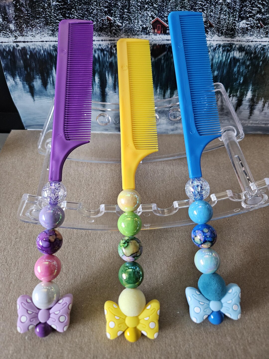 Beaded Comb, Comb - Etsy