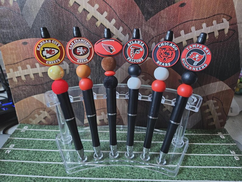 Sports Pens & Keychains, Football and Baseball Gifts - Etsy