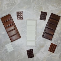 Fake Chocolate Bar: Felt Food Prop, Tier Tray Decor - Etsy