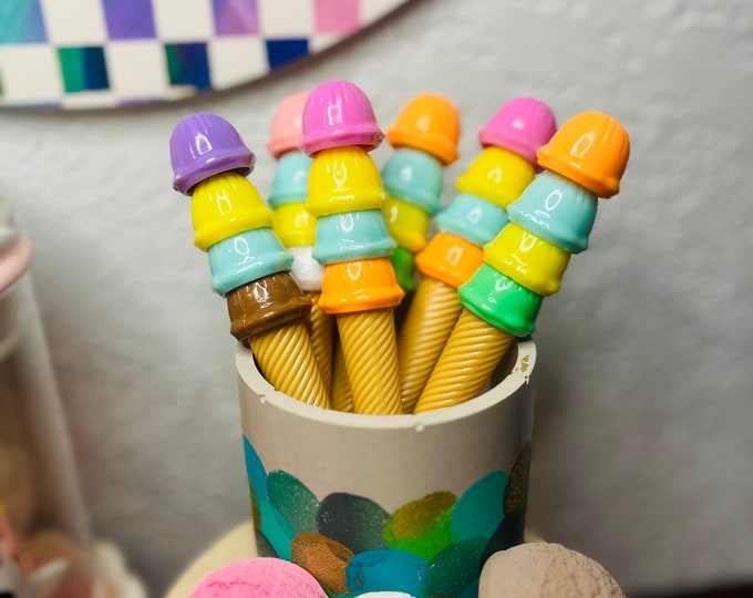 Ice Cream Pens, Novelty Pens - Etsy