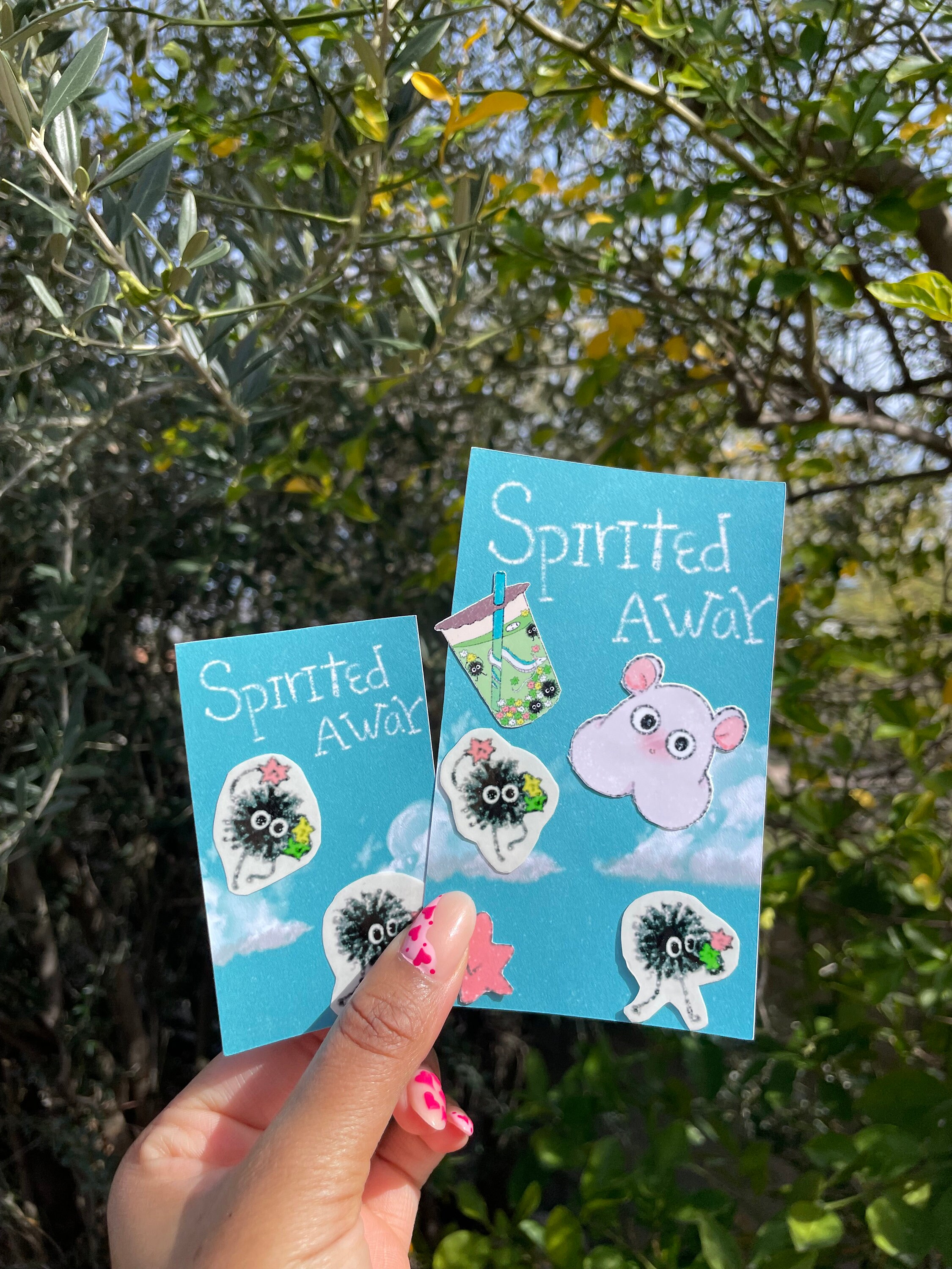 Spirited Away Sticker Set - Etsy