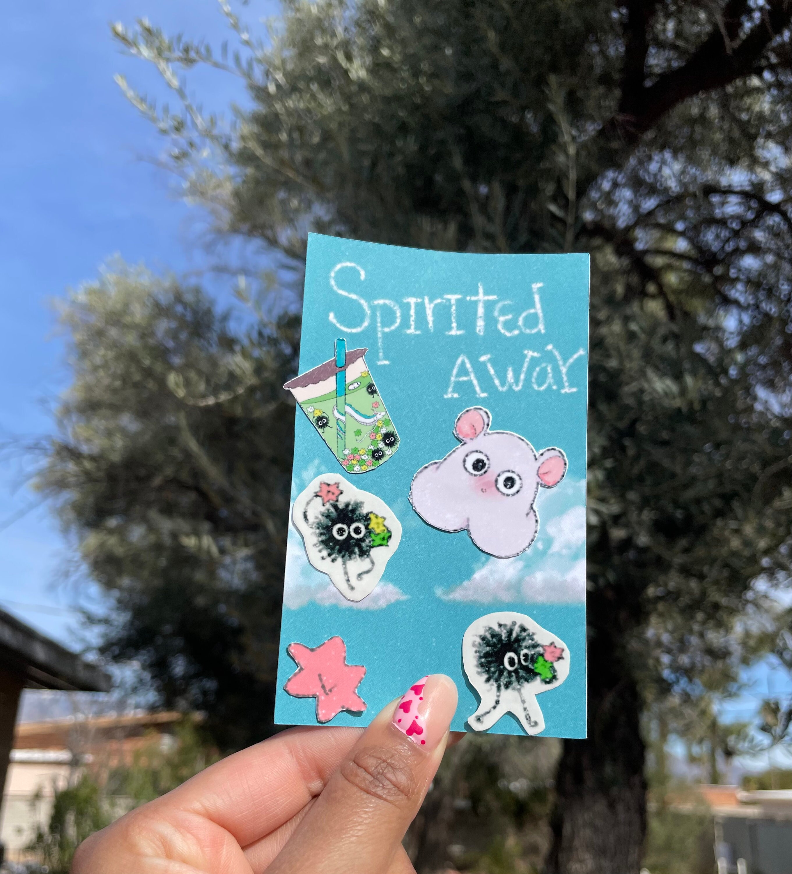 Spirited Away Sticker Set - Etsy