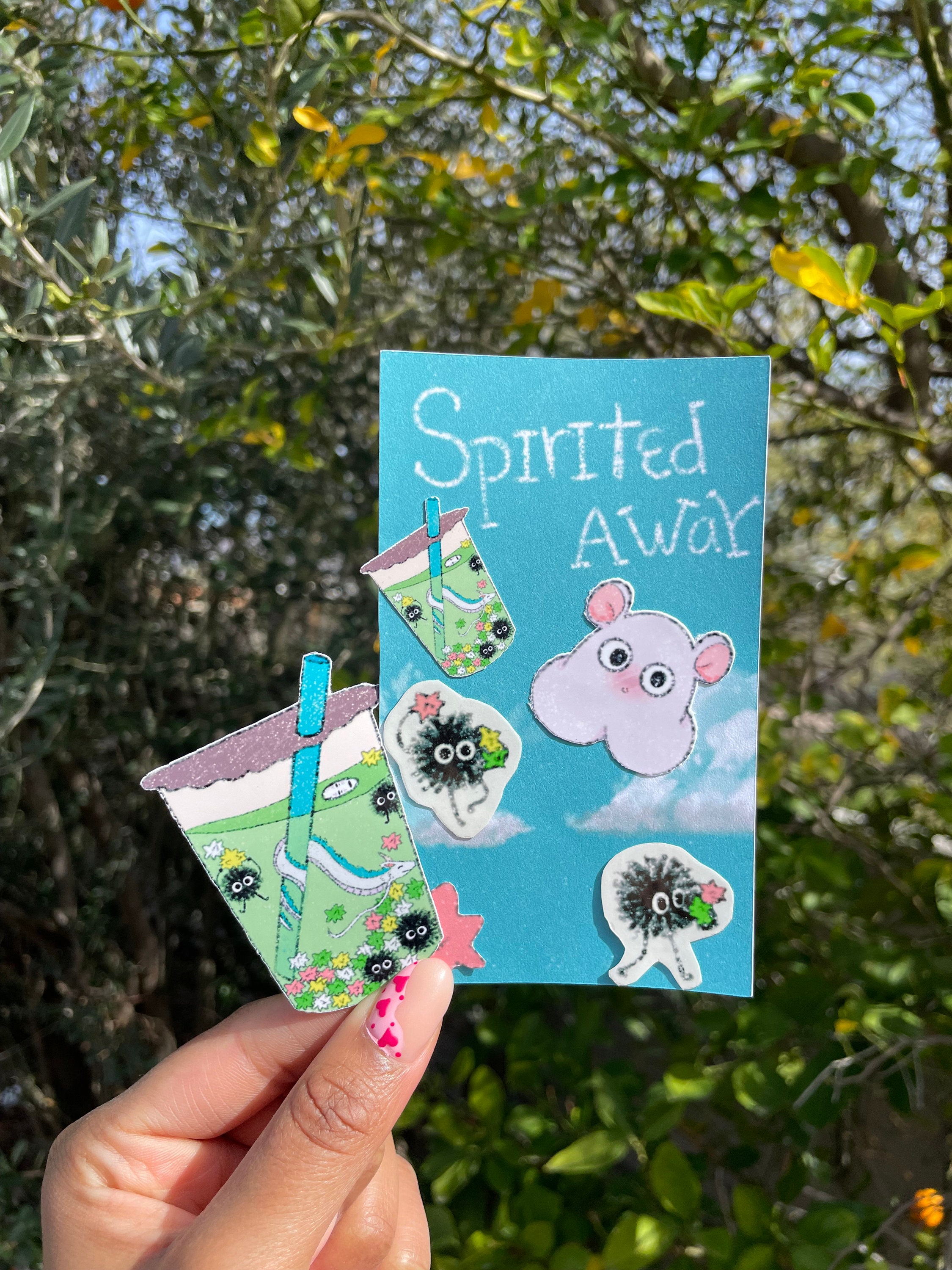 Spirited Away Sticker Set - Etsy